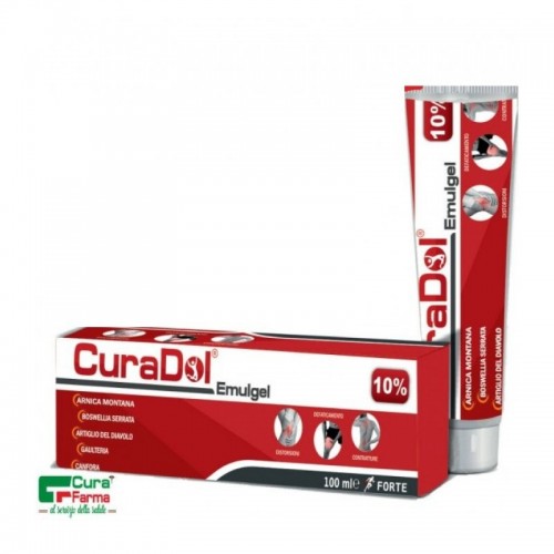 Cura Farma Curadol Emugel 10% Crema Antinfiammatoria | Bioeco-shop.it