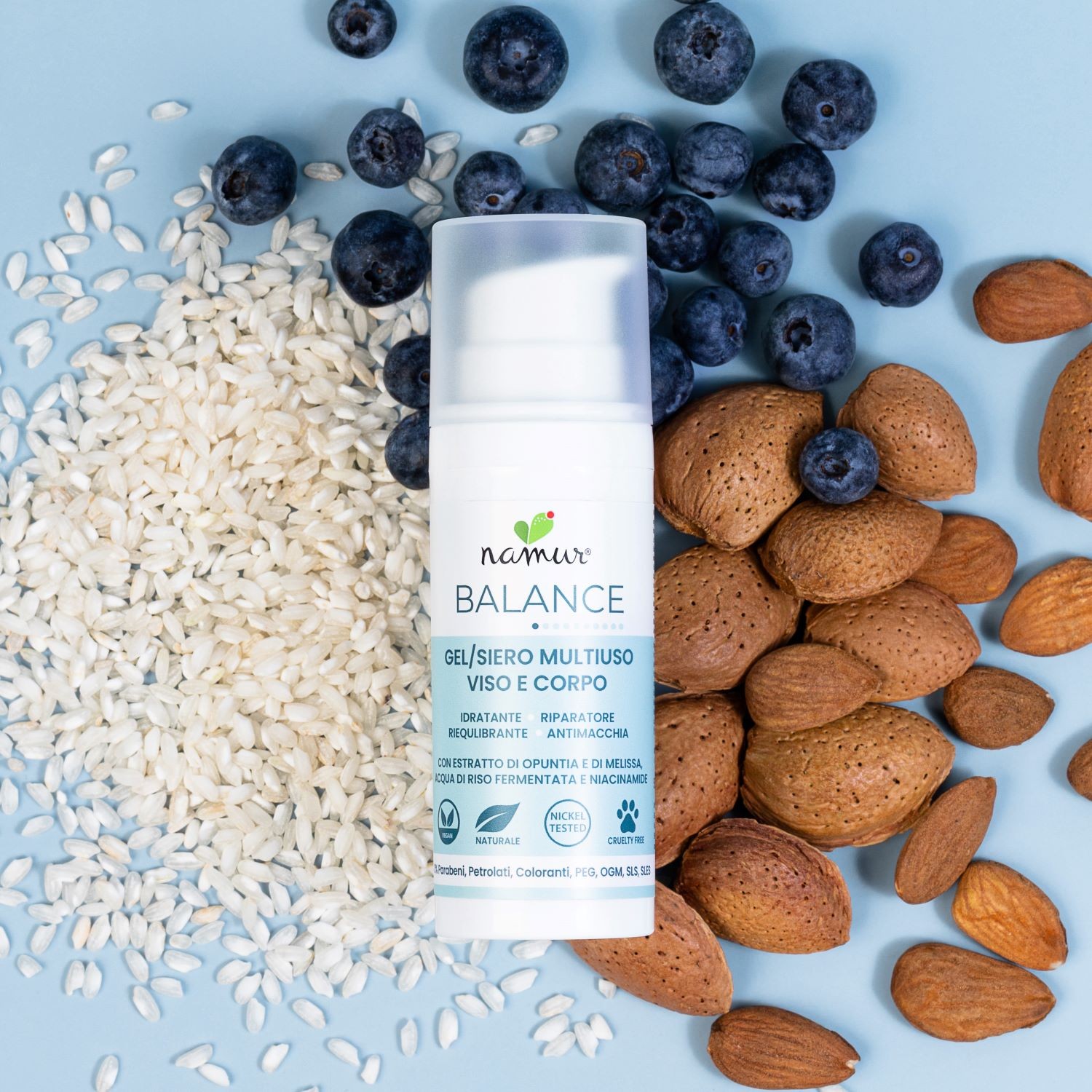 Namur Cosmetics - Balance- Gel/siero multiuso Multifunzione | Bioeco shop